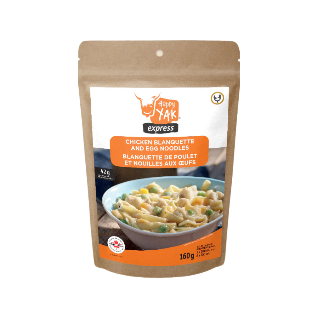 Chicken Blanquette and Egg Noodles – Bushtukah