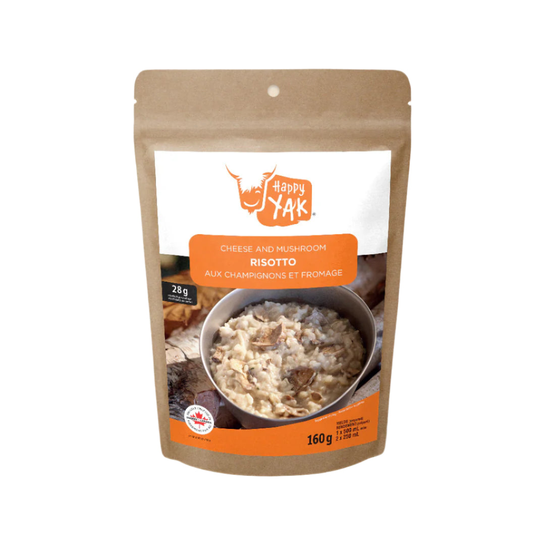 Cheese and Mushroom Risotto – Bushtukah