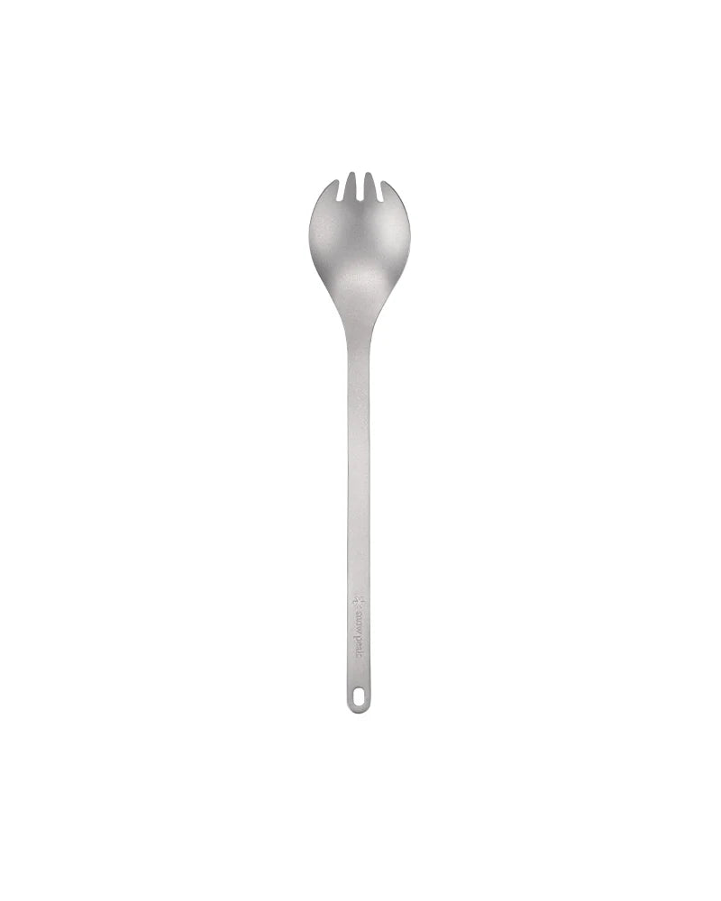 Long Titanium Spork – Bushtukah